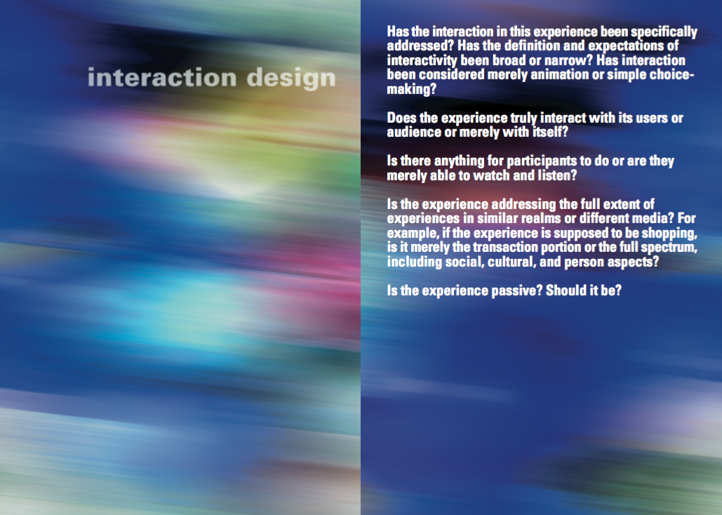 Experience Design 1 Cards (writing, design, and production) | Nathan.com